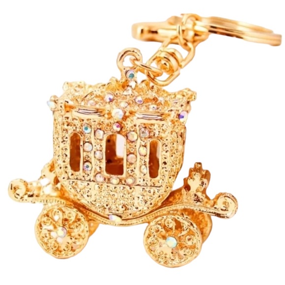 Accessories | Nwt Stagecoach Purse Charmkeychain Crystal Embellished ...